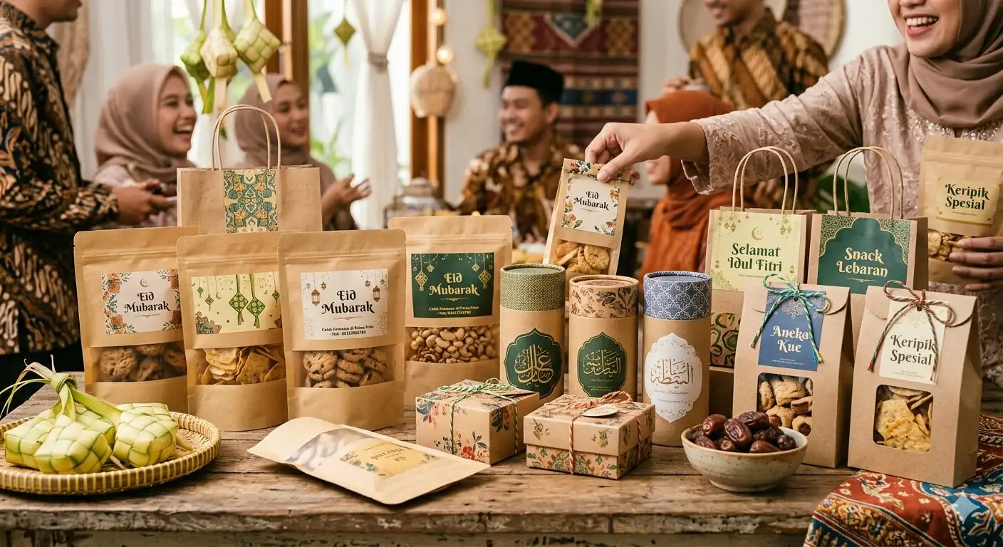 Kemasan Snack yang Unik dan Menarik di Hari Raya
