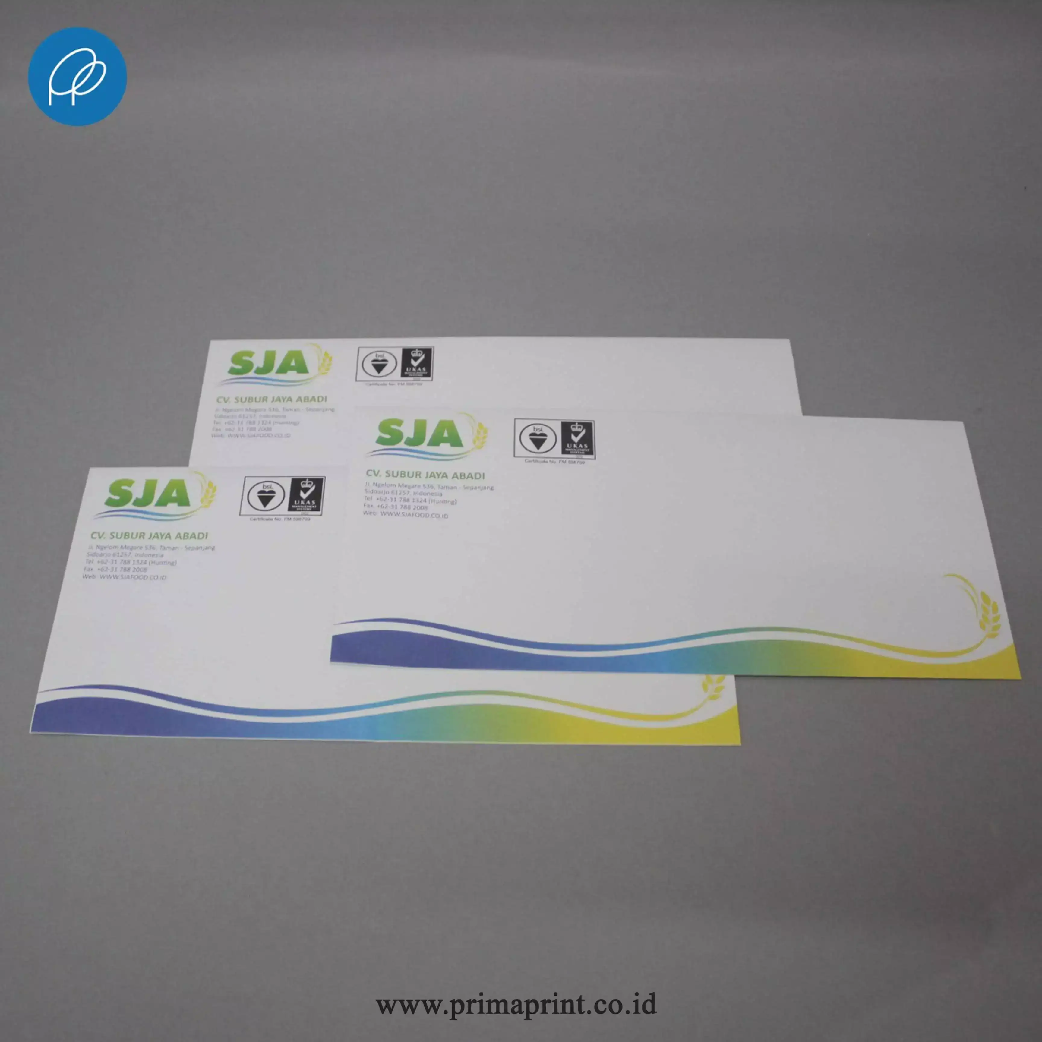Amplop Bisnis Custom | Katalog Prima Print